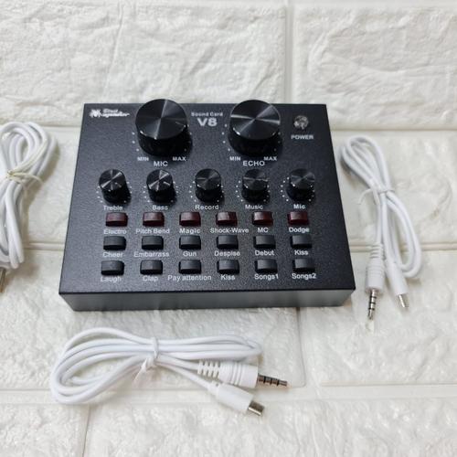 Jual MIXER SOUND CARD V8 SOUND CARD V8 GARANSI - Jakarta Barat ...