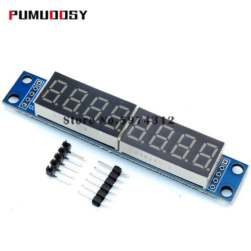 Jual MAX7219 LED Dot Matrix 8 Digit Digital Tube Display 7 segment - Kota Bandung - SAGALAdijual ...