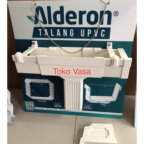 Jual Talang air alderon upvc 4m - 1 set ( panjang 4mtr ) - Kota Depok ...