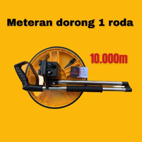 Jual METERAN DORONG 10000 M 1 RODA/MEASURING WHEEL/ALAT UKUR DIAMETER ...