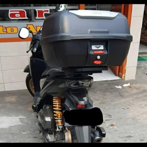 Jual Box Motor Top Box Givi E-43 Adventure + Bracket Honda Vario-125 / ...