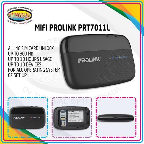 Jual Prolink PRT7011L Modem MiFi Smart 4G LTE WiFi Hotspot - Up To 10 ...