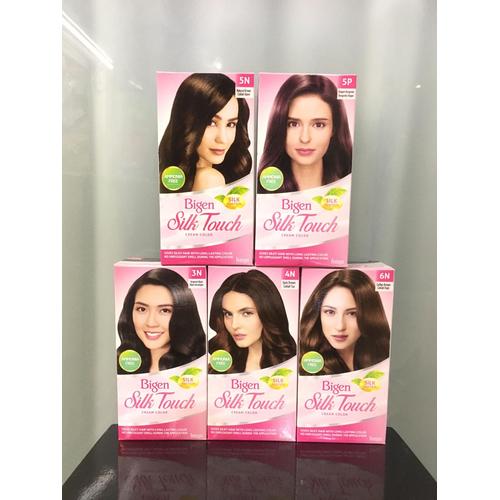 Jual BIGEN Silk Touch / Silky & Smooth Semir Pewarna Rambut - 4N ...