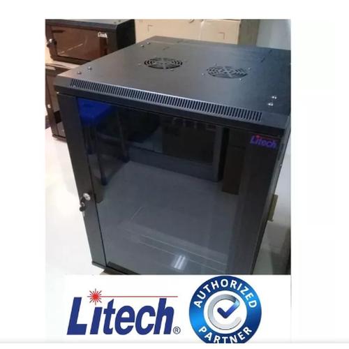 Jual Litech wallmount rack 12U depth 500mm / rack server litech 12U ...