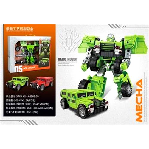 Jual DIY Robot Hero Mecha | Mainan Merakit Robot Jadi Mobil - 03 ...