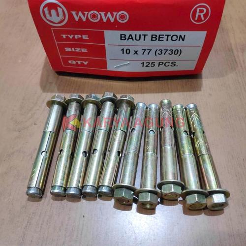 Jual Dynabolt M10 x 77 mm 10 bj / Baut Beton / Dinabol 10 x 77 ...