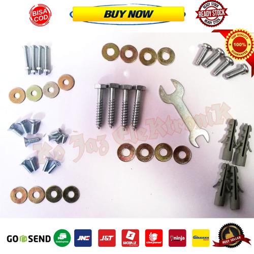 Jual Baut Baut Super Lengkap,.. Untuk Pemasangan Bracket TV - Kota ...