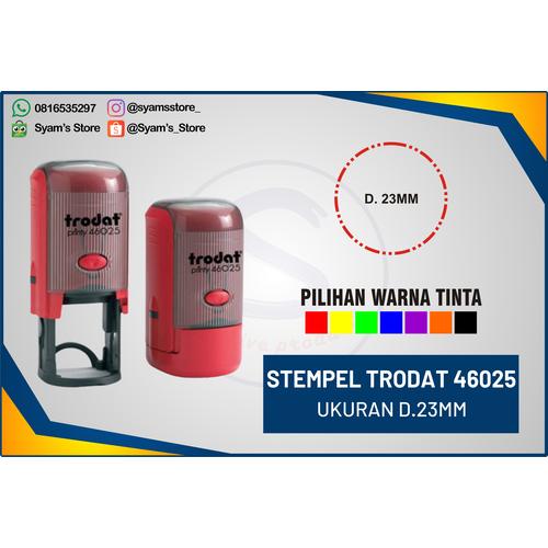 Jual Stempel TRODAT 46025, stempel bundar, stempel warna, simbol,logo ...