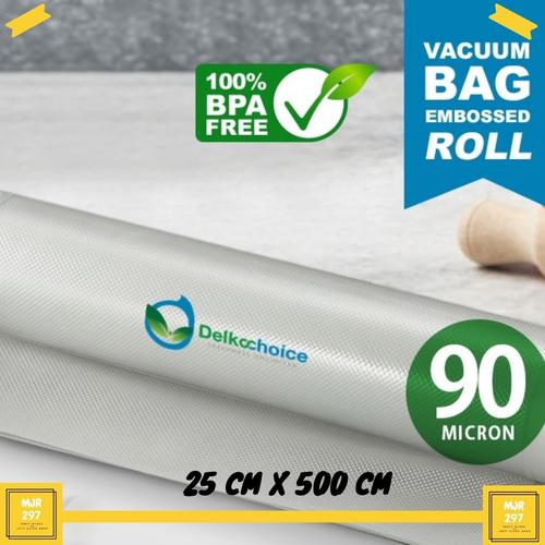 Jual PLASTIK VACUUM VACUM VAKUM EMBOSSED EMBOSS EMBOS ROLL ROL 25CM x ...