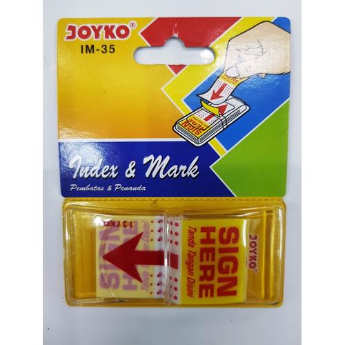 Jual Stiker Sign Here JOYKO IM 35 - Jakarta Barat - ATK Pasar Pagi ...