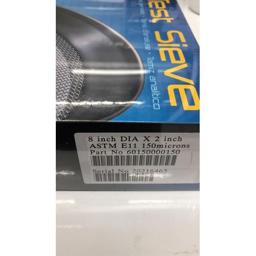 Jual Test Sieve / Saringan Lab - RETSCH - 180um/Mesh 80 - Jakarta Pusat ...