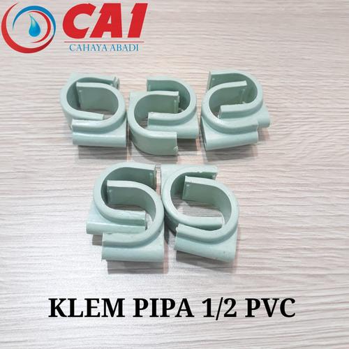 Jual KLEM - PIPA - PVC - 1/2 INCH - ISI 10PCS - Kab. Bandung - CAHAYA ...