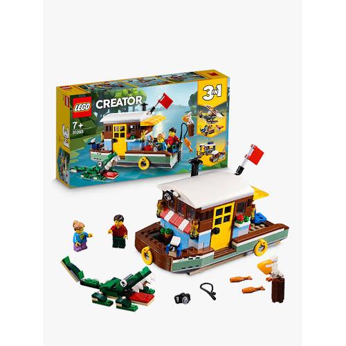 Jual LEGO CREATOR 31093 RIVERSIDE HOUSEBOAT ORIGINAL LEGO - Dus Mulus ...