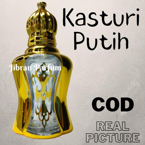 Jual Minyak Misik Kasturi Putih Asli Non Alkohol Isi 15ml Botol Antik ...