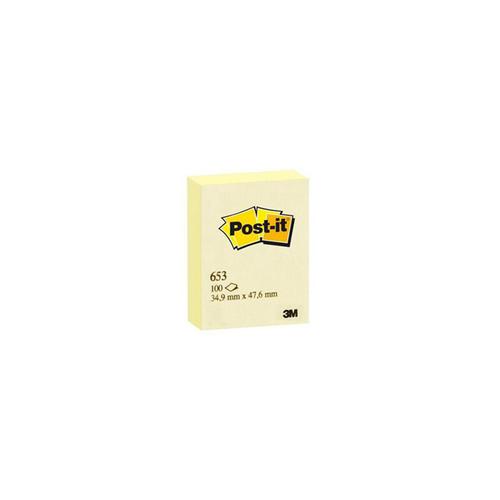 Jual 3M Post It Sticky Notes 653 / Memo Kertas Tempel Murah Berkualitas ...
