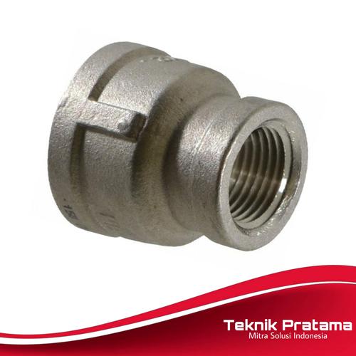 Jual Reducer Stainless steel 1 1/2" (Female) x 1" (FeFemale) - Jakarta ...