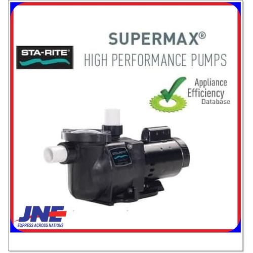 Jual Pompa Kolam Renang Sta rite Super max 2 HP 1 Phase Pump Supermax ...