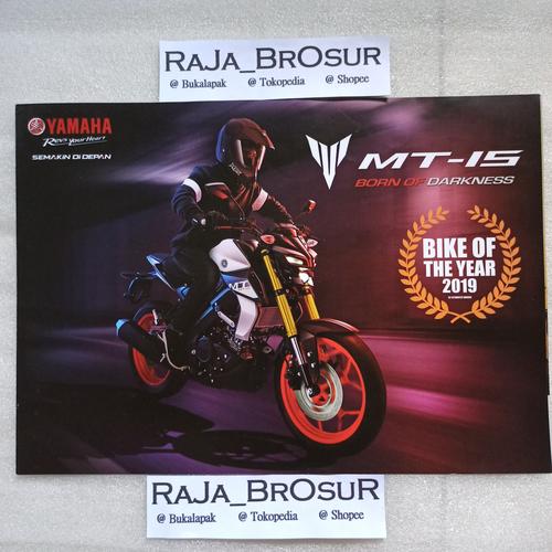 Jual Poster brosur katalog leaflet Yamaha MT15 MT 15 - Kab. Langkat ...