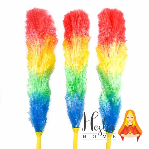 Jual Kemoceng Tali Rafia Duster Kemucing Sulak Rainbow Plastik ...