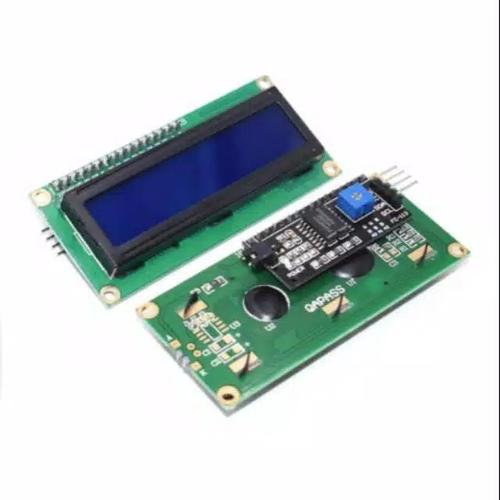 Jual Lcd 1602 Char Blue Backlight With I2c Serial Interface Module 8984