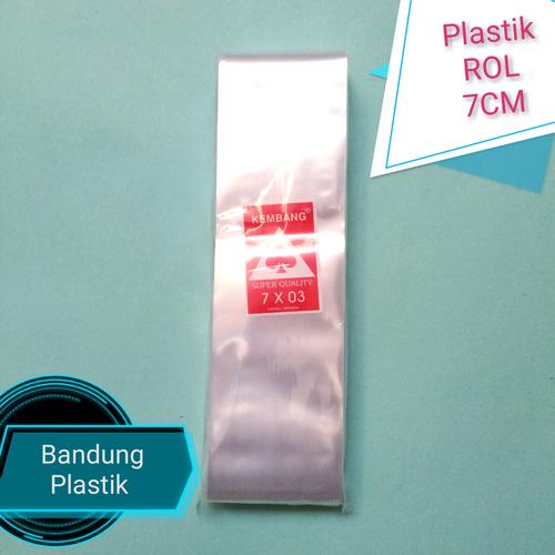 Jual Plastik roll rollan lebar 7cm PP 03 / rol panjang / per pak - Kota ...