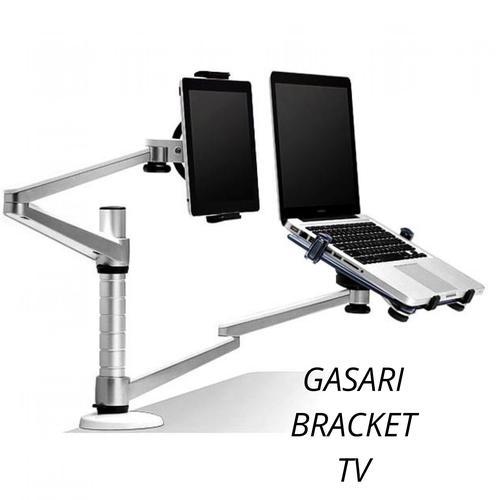 Jual Bracket braket tablet dan laptop 14 - 24 inch jepit meja best ...