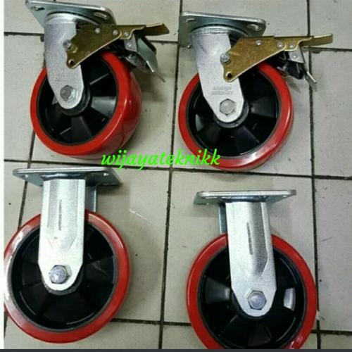 Jual Roda Pu 6 inch Ranger Heavy Duty kapasitas 1 ton - Kota Tangerang ...