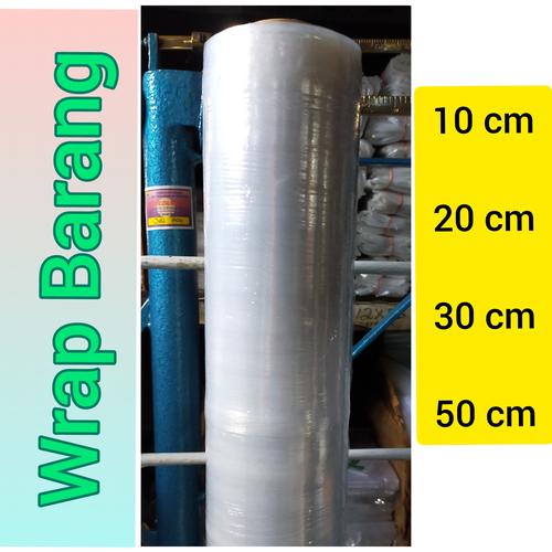 Jual Plastik Wrap Wrapping Barang 10 cm Packing Wraping Produk Koper ...