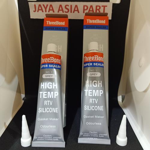 Jual Lem Threebond RTV 75gr No. 1 Grey/Silver/Abu-Abu High Temp ...