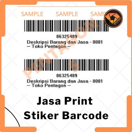 Jual Jasa Design Softcopy Barcode & QR Code (File PDF) - Jakarta Pusat - PentagonJakarta | Tokopedia