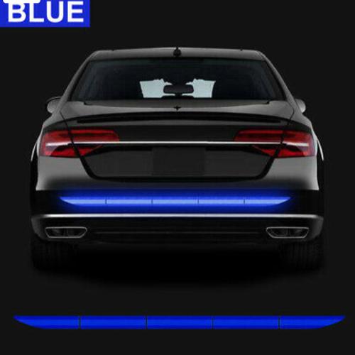 Jual Nano Car Reflective Sticker Warning Strip Tape Bumper Traceless ...