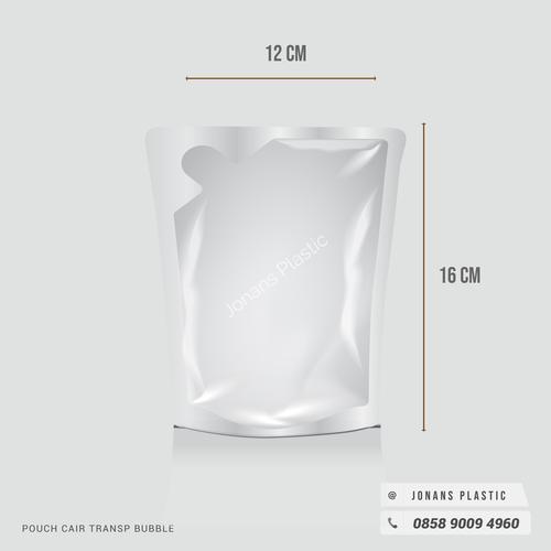Jual PLASTIK KEMASAN POUCH UK 250ML,500ML dan 1000ML - 12x16cm(250ml ...