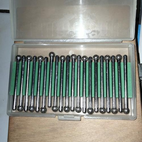 Jual Besdia Diamond mounted Point Series 50B#100 dia 5mm x 10mm shank 3 ...