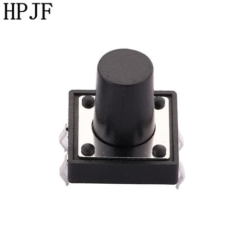 Jual Tactile Push Button Momentary Switch 12x12x12mm Round Tombol ...