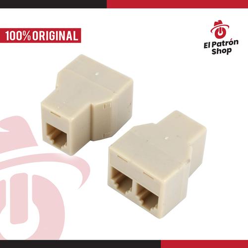 Jual Barrel RJ11 Double 1-2 Connector Barel Cabang RJ11 Splitter ...