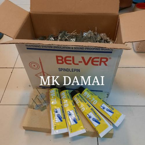 Jual Spindlepin 65mm / Spindel pin 6cm / Paku Spindle Pin Rockwool ...