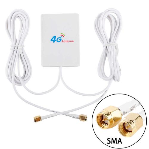 Jual Antena Eksternal 3G 4G LTE 28dBi SMA Connector with 3 Meter RG174 ...