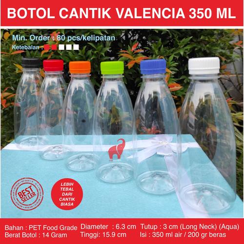 Jual Botol Plastik Cantik 350 ml - Botol Cantik 350 ml - Botol Valencia ...