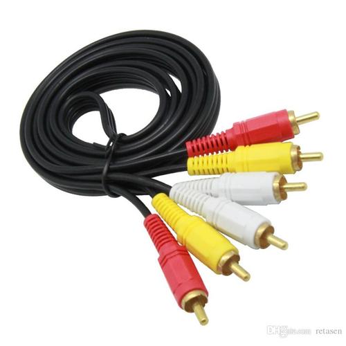 Promo Cable RCA Triple 3 RCA Composite Audio Video 1.5m AV Cable - RCA ...
