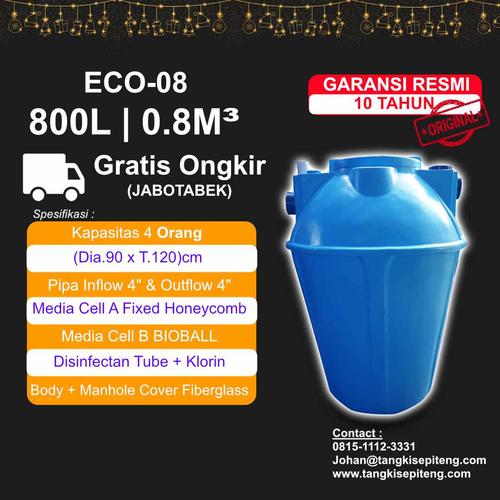 Jual BIOTANK 800 Liter - SEPTICTANK BIO|BIOTECH|BIOFIL |BIO SEPTIC TANK ...