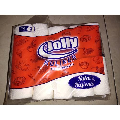Jual Tissue Jolly Roll isi 10 Roll CORELESS - Kota Bekasi - KYSSS ...