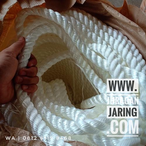 Jual tali tambang nilon 18 mm pp multifilamen per meter - roll 200 ...