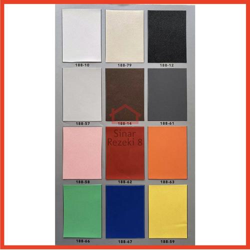 Jual PVC Sheet Warna SOLID POLOS Decosheet Dop Doff Deco Sheet Paper ...