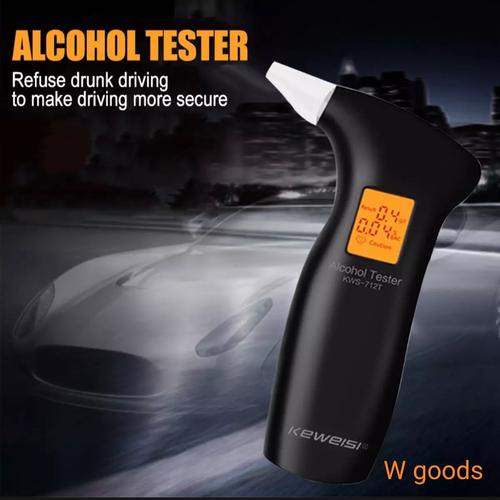 Jual Alat Tes kadar Alkohol Tester Digital Tiup Bergaransi - Hitam ...