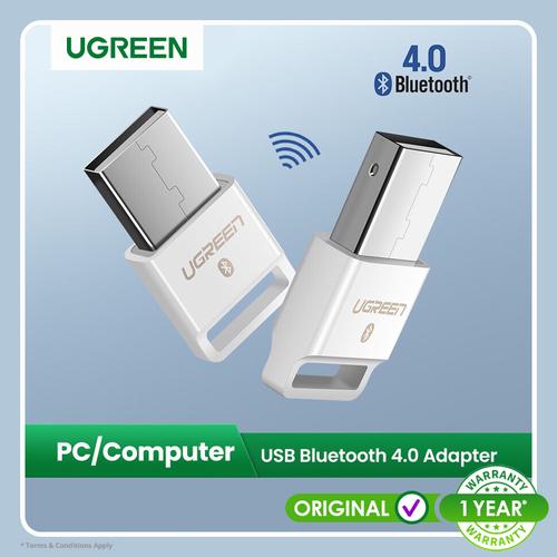 Jual Ugreen USB Bluetooth 4.0 Adapter with LED WHITE 30443 - Jakarta ...