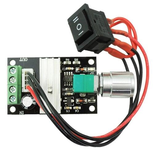Jual DC Motor Speed Controller PWM Adjustable Reversible 3A 6V 12V 24V ...