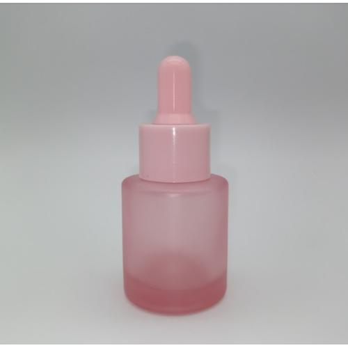 Jual BOTOL PIPET KACA 20ml Warna Pastel DOFF TEBAL Bahu Datar Ring ...