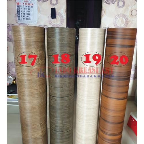 Jual STIKER MOTIF KAYU SERAT 3D MARMER WALLSTICKER STICKER WOOD PREMIUM ...