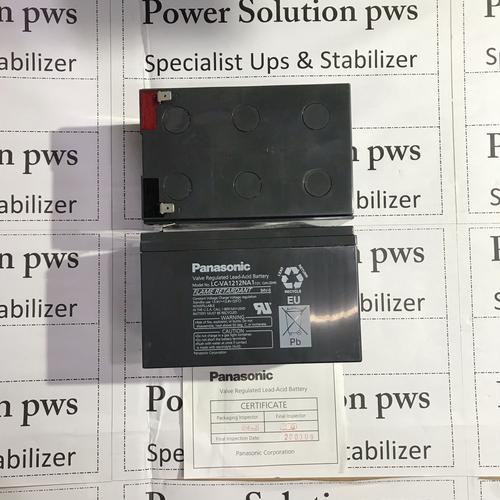 Jual BATTERY PANASONIC 12V 12AH aki Baterai kering Panasonic 12V 12Ah ...