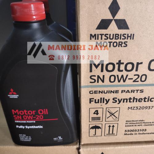 Jual Oli mesin mitsubishi Xpander SN 0W-20 fully Synthetic. SILVER ...